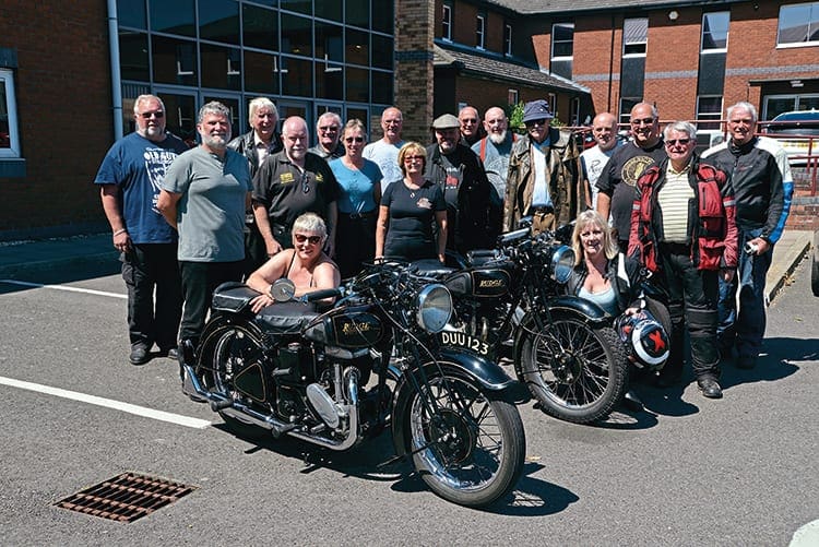 Rudge members visit TCM | The Classic Motorcycle