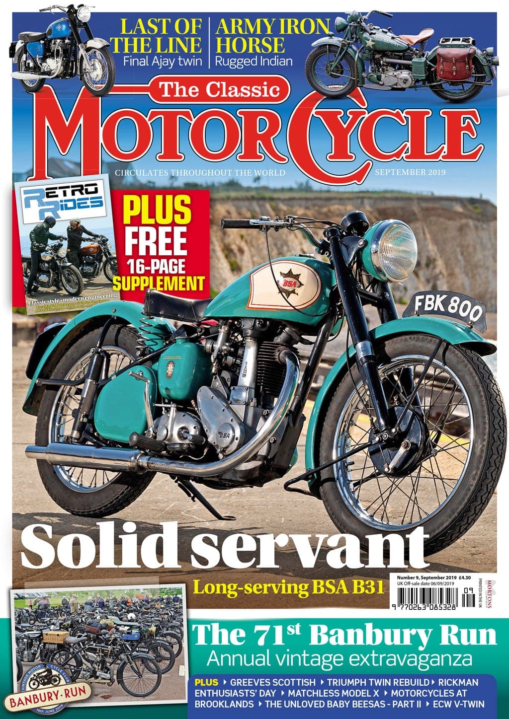 SEPTEMBER ISSUE ON SALE NOW! | The Classic Motorcycle