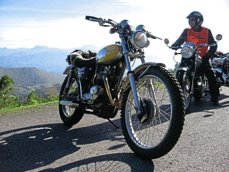 Triumph on the Continent | The Classic Motorcycle