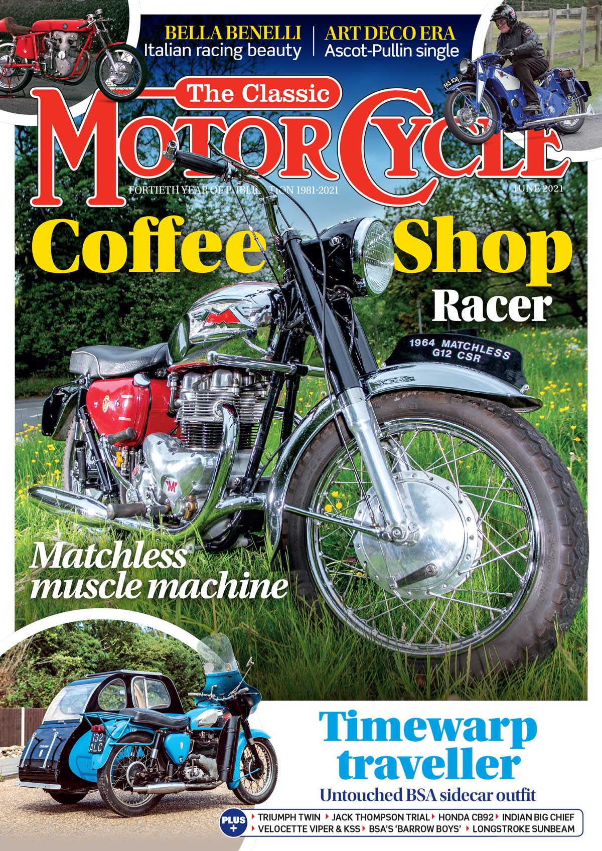 PREVIEW: June issue of The Classic MotorCycle magazine | The Classic ...
