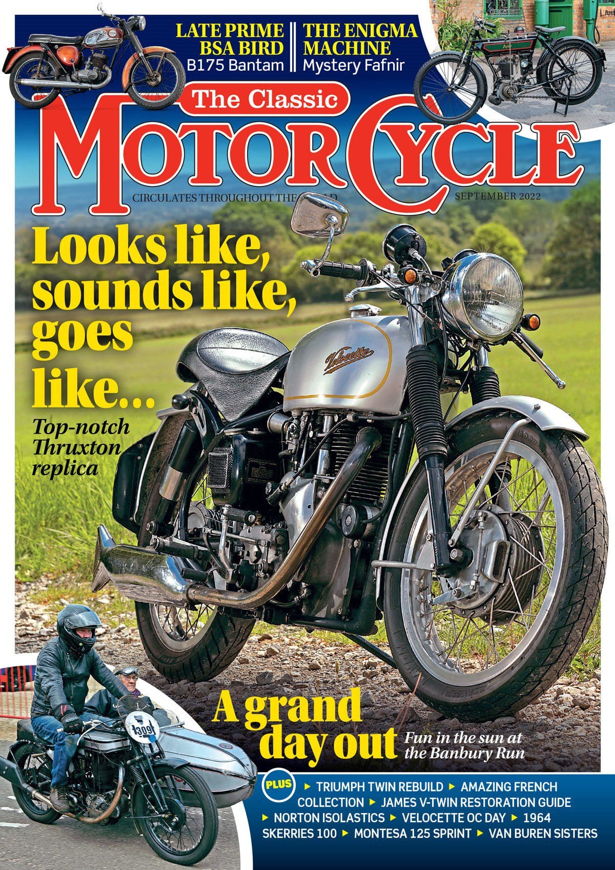 PREVIEW: SEPTEMBER ISSUE OF THE CLASSIC MOTORCYCLE | The Classic Motorcycle