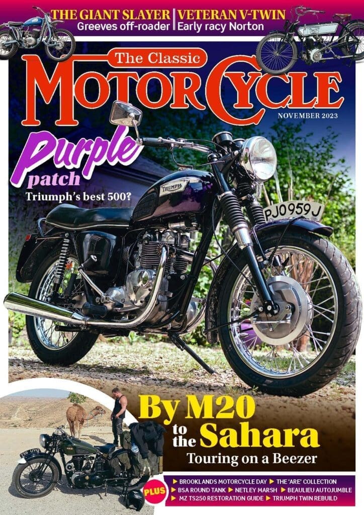 November 2023 | The Classic Motorcycle