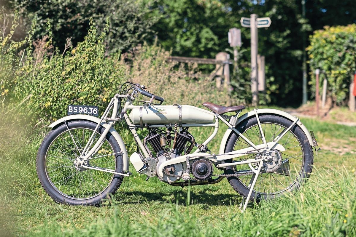 Bat-Martinsyde V-twin: rare survivor of collaboration between two high-end motorcycle makers ...